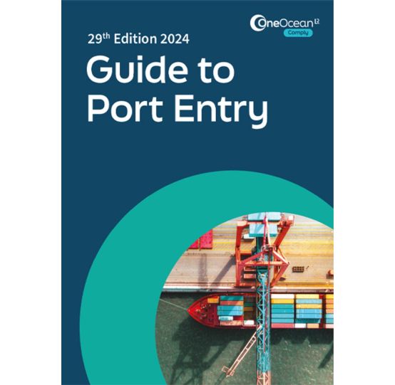 Guide to Port Entry | International Admiralty Charts Agent | EW Liner ...
